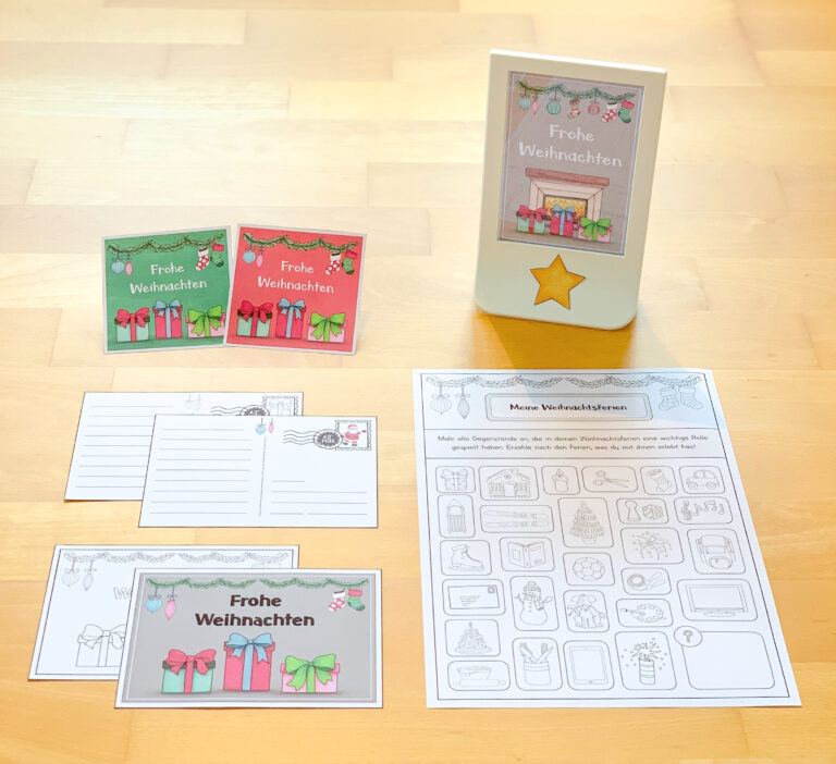 Materialpaket Weihnachten | Materialwiese